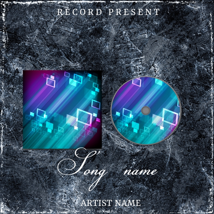 Plantilla de Cd album cover | PosterMyWall