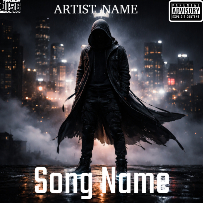 Cd Album Cover Template | PosterMyWall