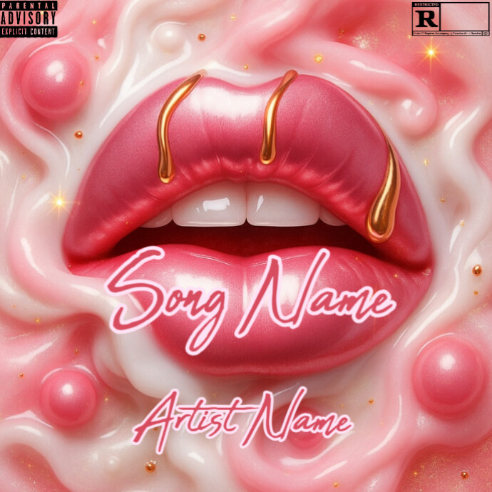 CD Lips Mixtape /Song Name Template | PosterMyWall