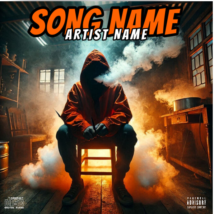 Copy of CD mixtape album cover art work template | PosterMyWall