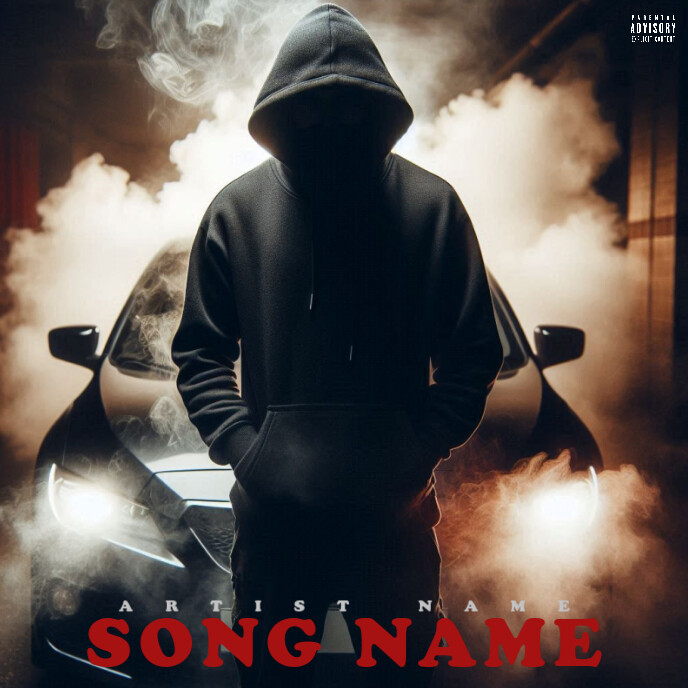 CD mixtape album cover art work template | PosterMyWall