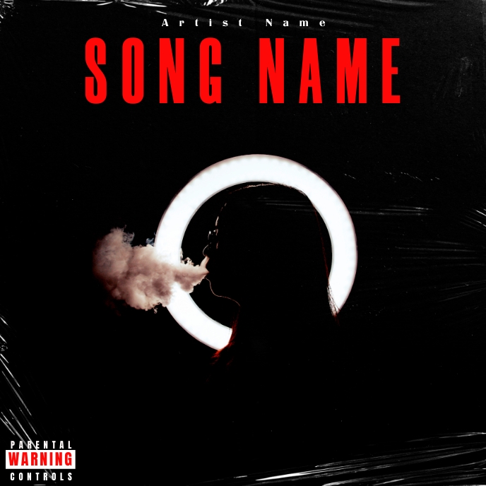 CD Mixtape/Album Cover Artwork Template | PosterMyWall