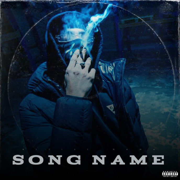 CD Mixtape/Album Cover Artwork Template | PosterMyWall