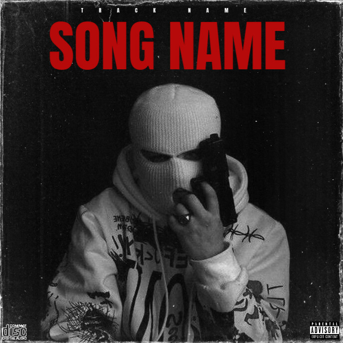 CD Mixtape/Album Cover Artwork Template | PosterMyWall