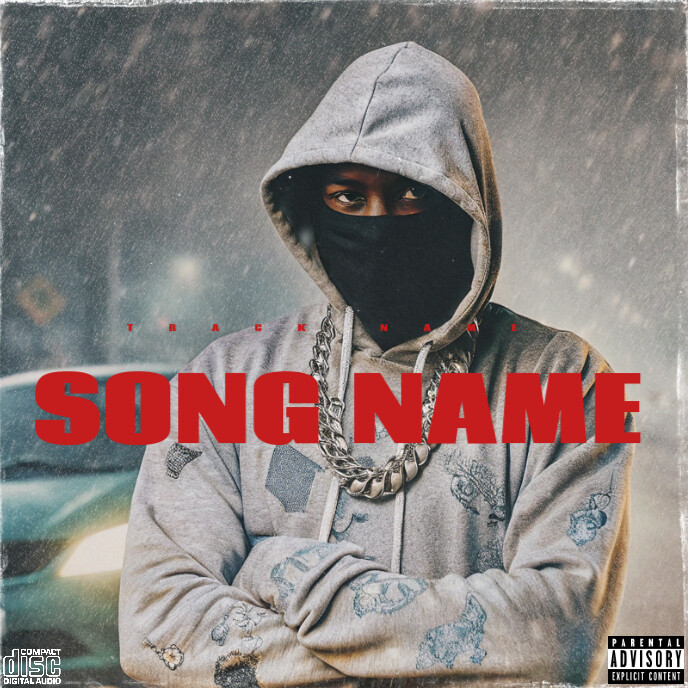 CD Mixtape/Album Cover Artwork Template | PosterMyWall