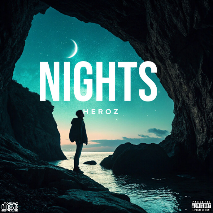 CD Mixtape/Album Cover Artwork Template | PosterMyWall