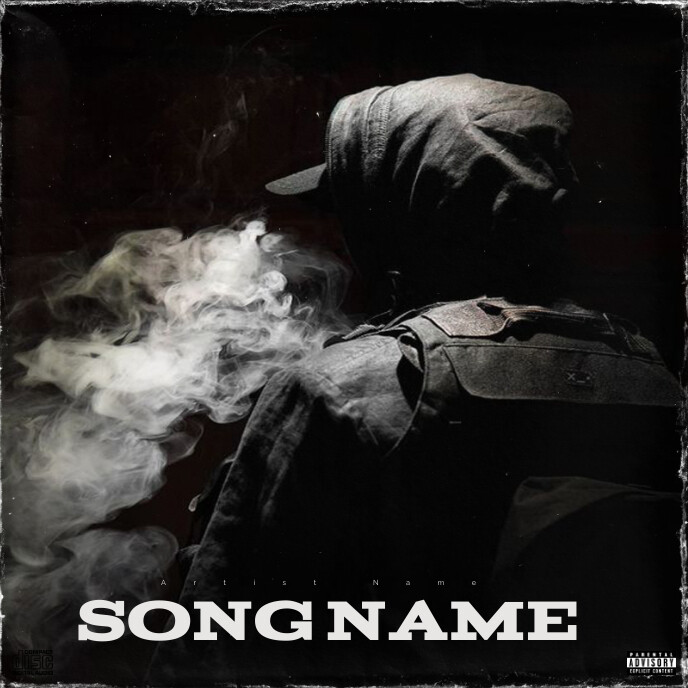 CD Mixtape/Album Cover Artwork Template | PosterMyWall