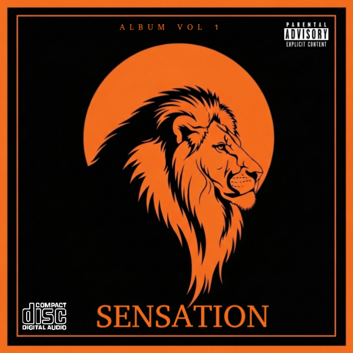 CD Mixtape/Album Cover Artwork Template | PosterMyWall