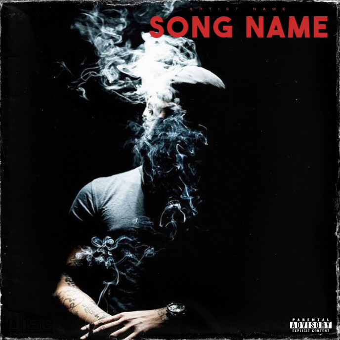 Plantilla de CD Mixtape/Album Cover Artwork Template | PosterMyWall