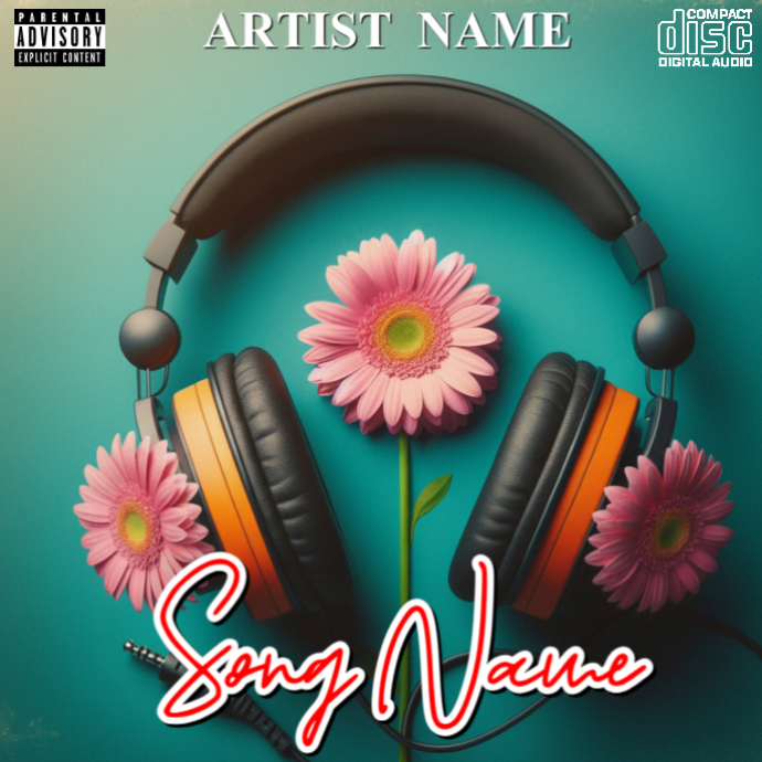 CD Mixtape Album Cover Artwork Template | PosterMyWall