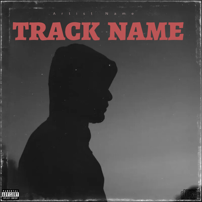 CD Mixtape/Album Cover Artwork Template เทมเพลต | PosterMyWall