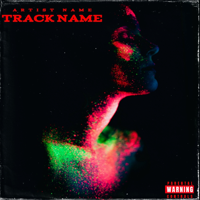 Plantilla de CD Mixtape/Album Cover Artwork Template | PosterMyWall