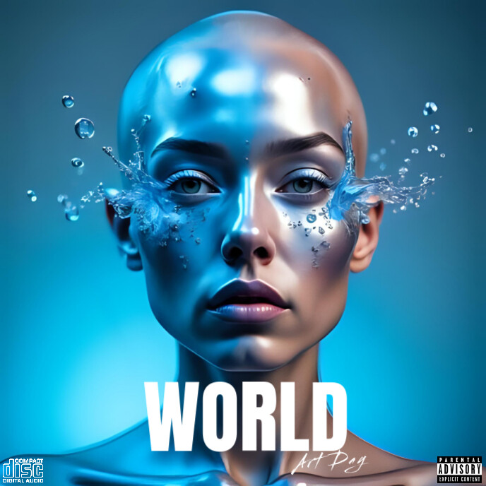 CD Mixtape/Album Cover Artwork Template | PosterMyWall