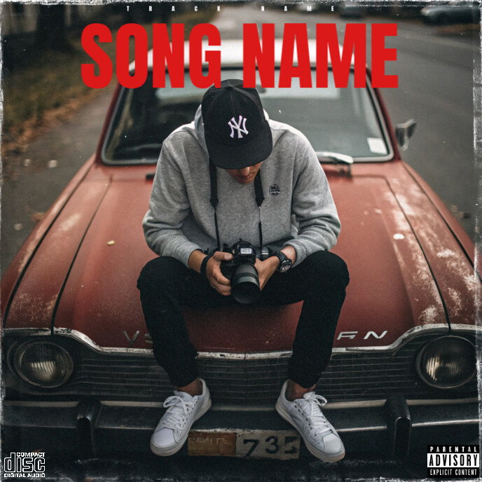 CD Mixtape/Album Cover Artwork Template | PosterMyWall