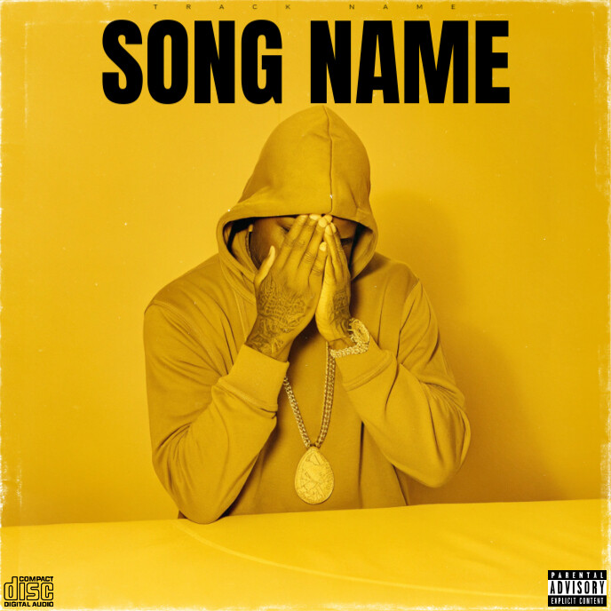 CD Mixtape/Album Cover Artwork Template | PosterMyWall