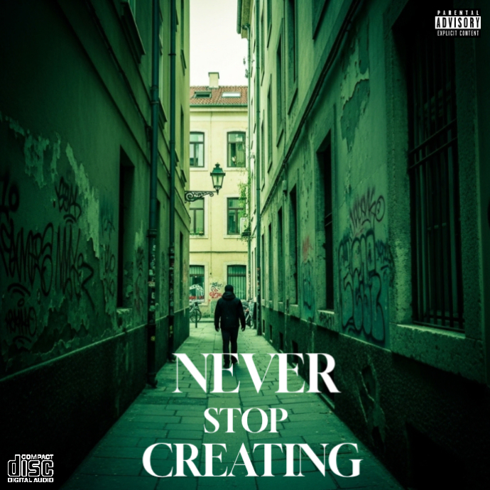 CD Mixtape/Album Cover Artwork Template | PosterMyWall