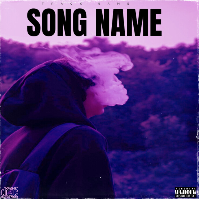 CD Mixtape/Album Cover Artwork Template | PosterMyWall