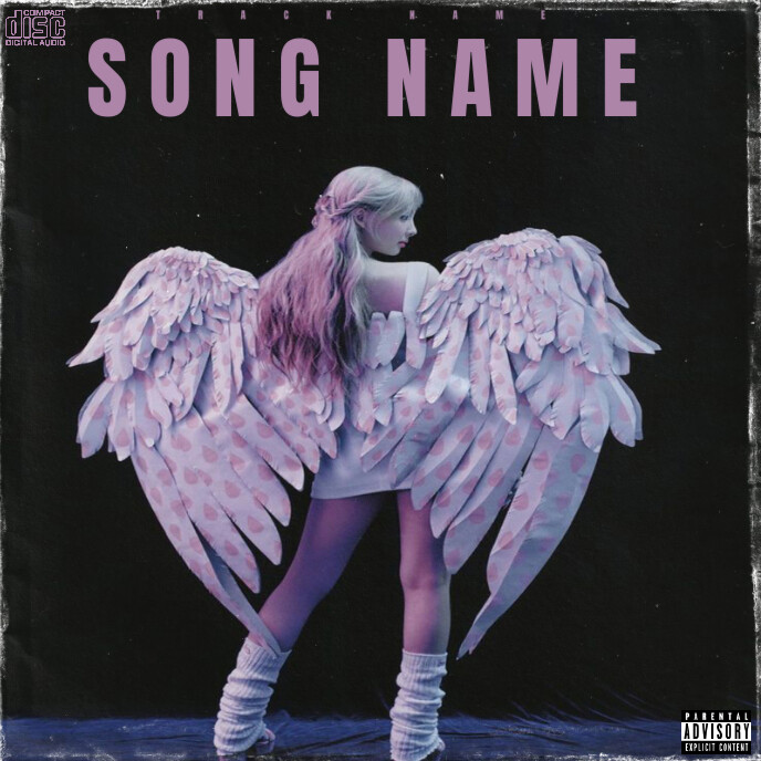 CD Mixtape/Album Cover Artwork Template | PosterMyWall