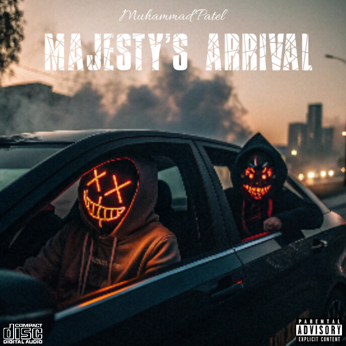 CD Mixtape/Album Cover Artwork Template | PosterMyWall