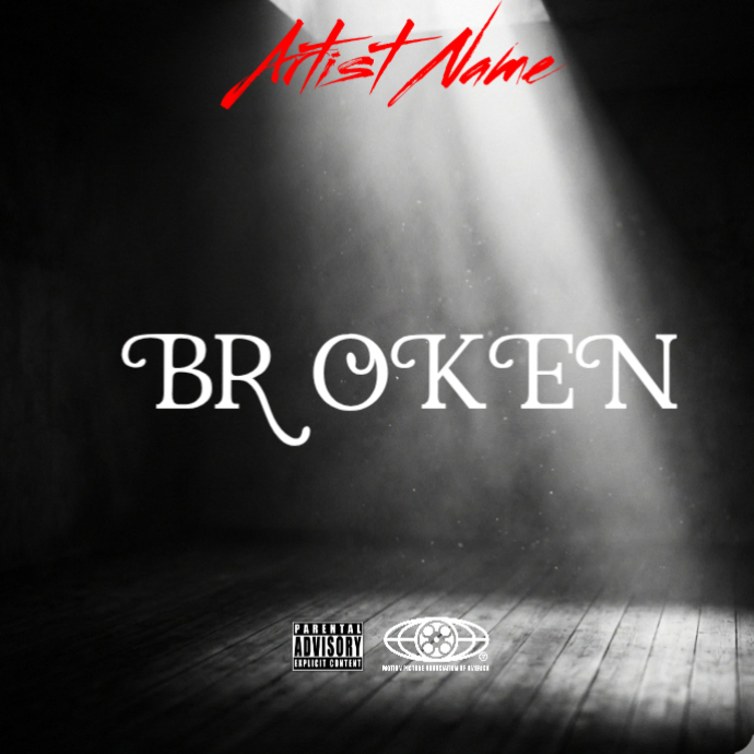 CD Mixtape Album Cover Artwork Template | PosterMyWall