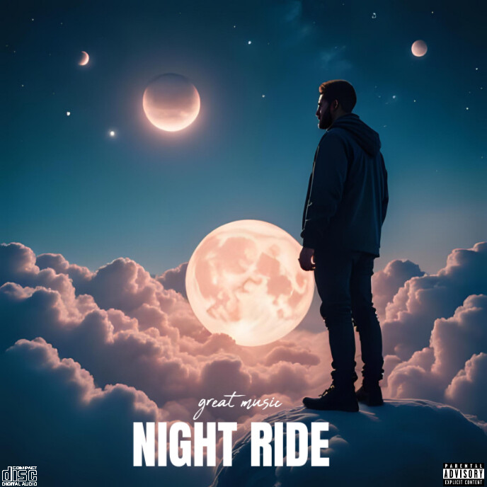 CD Mixtape/Album Cover Artwork Template | PosterMyWall