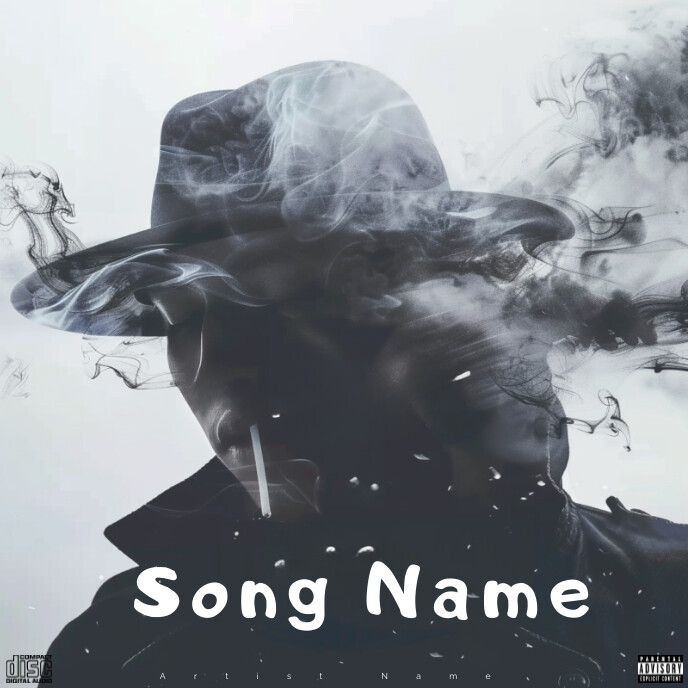 CD Mixtape/Album Cover Artwork Template | PosterMyWall