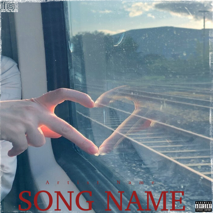 CD Mixtape/Album Cover Artwork Template | PosterMyWall