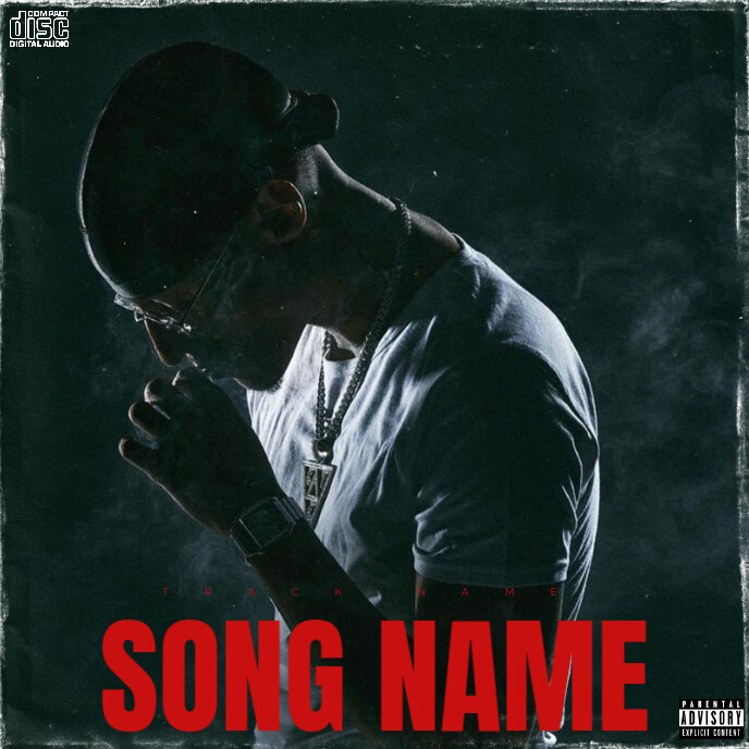 CD Mixtape/Album Cover Artwork Template | PosterMyWall