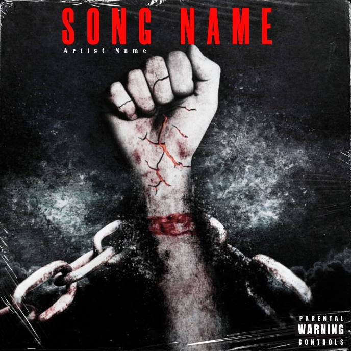 CD Mixtape/Album Cover Artwork Template | PosterMyWall