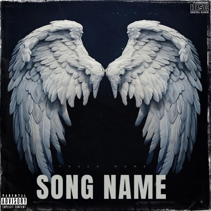 CD Mixtape/Album Cover Artwork Template | PosterMyWall