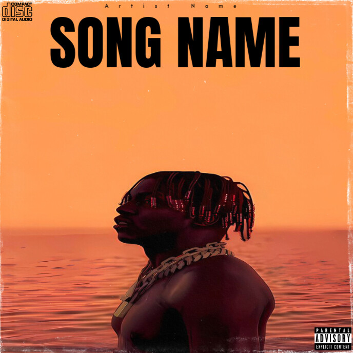 CD Mixtape/Album Cover Artwork Template | PosterMyWall