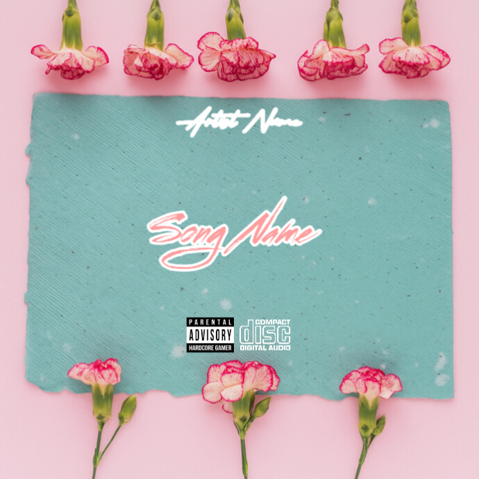 CD Mixtape Album Cover Artwork Template | PosterMyWall