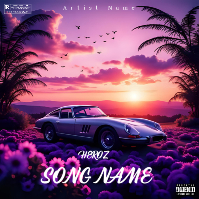 CD Mixtape/Album Cover Artwork Template | PosterMyWall