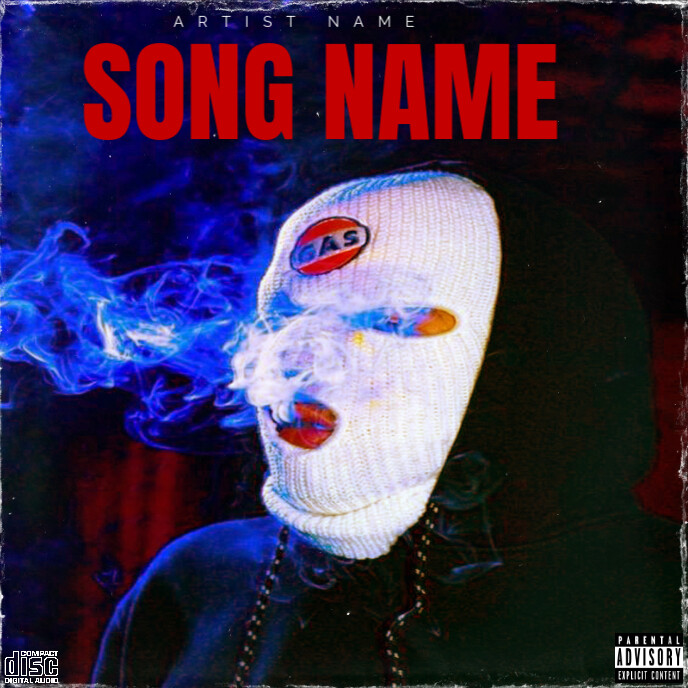 Modèle CD Mixtape/Album Cover Artwork Template | PosterMyWall