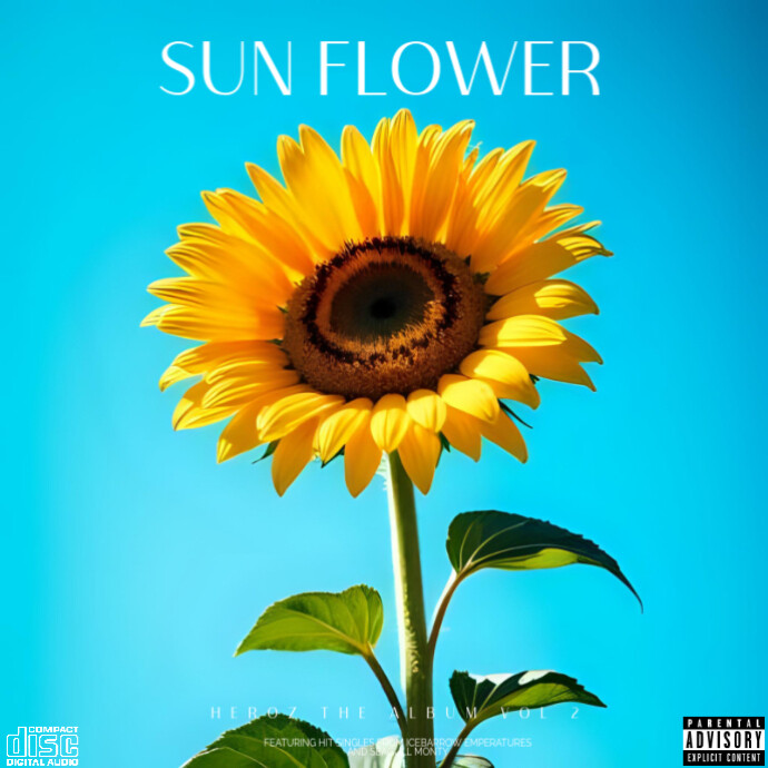 CD Mixtape/Album Cover Artwork Template | PosterMyWall