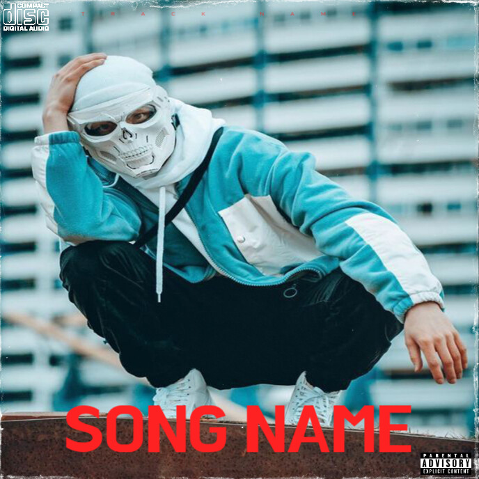 CD Mixtape/Album Cover Artwork Template | PosterMyWall