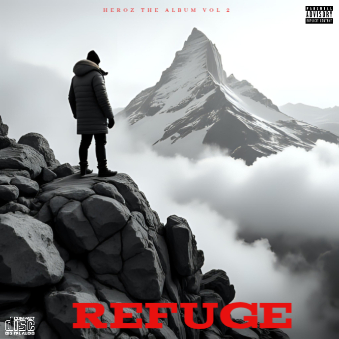 CD Mixtape/Album Cover Artwork Template | PosterMyWall