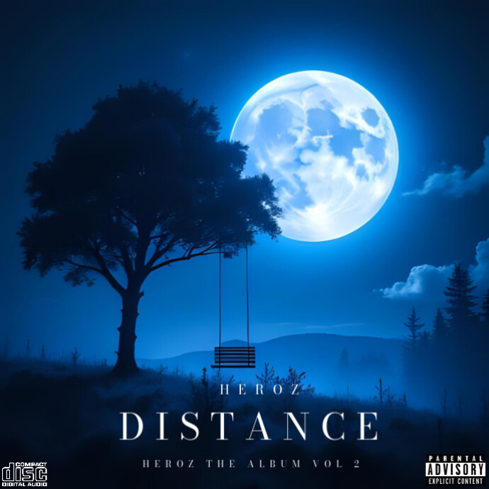 CD Mixtape/Album Cover Artwork Template | PosterMyWall