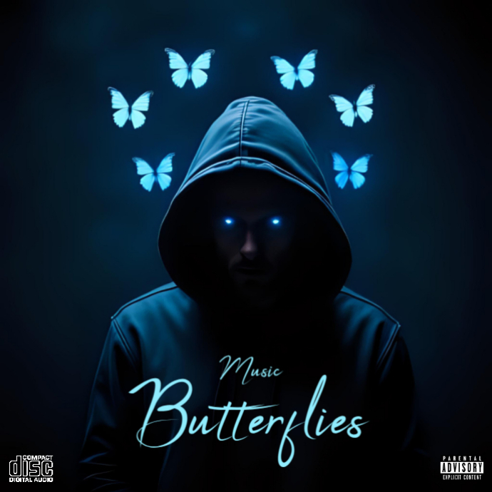 CD Mixtape/Album Cover Artwork Template | PosterMyWall