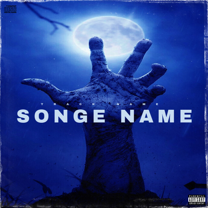 CD Mixtape/Album Cover Artwork Template | PosterMyWall