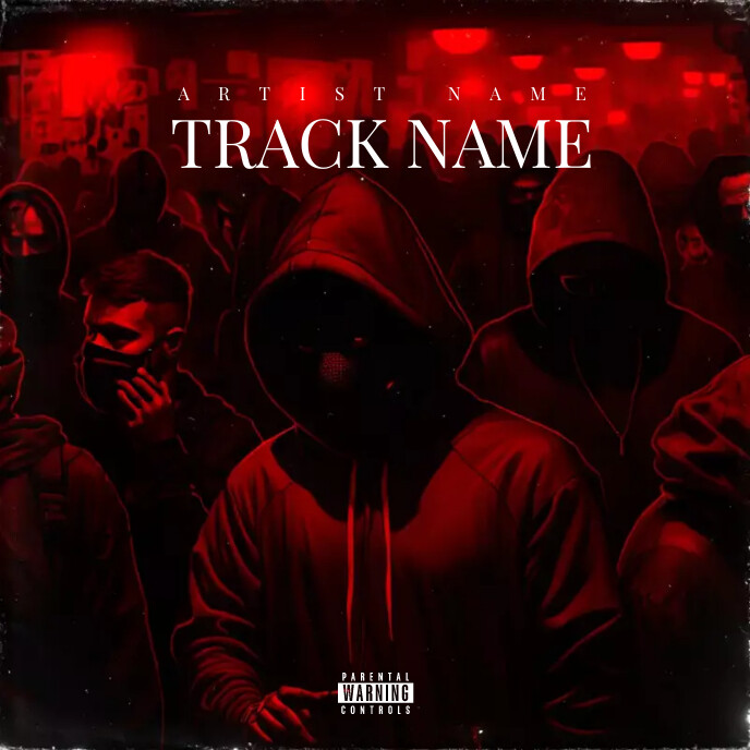 CD Mixtape/Album Cover Artwork Template | PosterMyWall