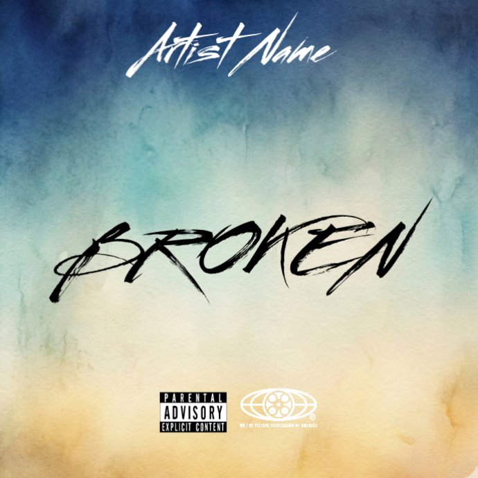 CD Mixtape Album Cover Artwork Template | PosterMyWall