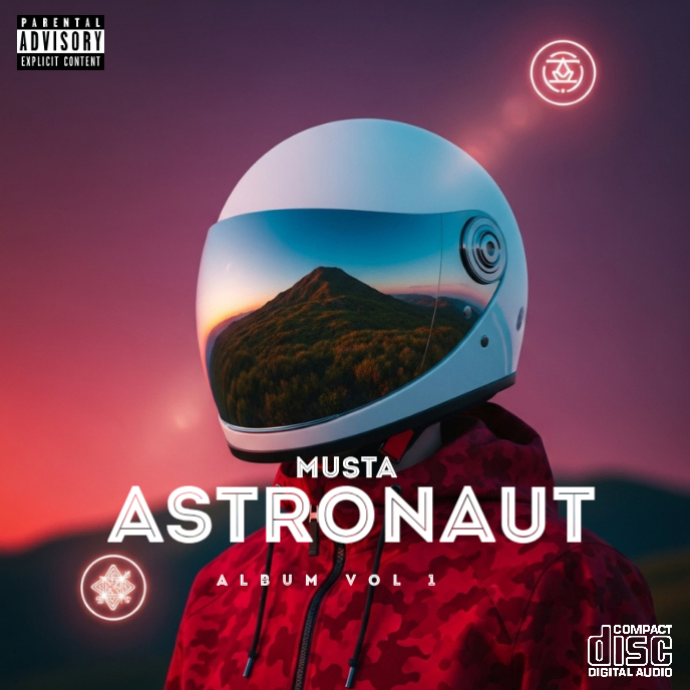 CD Mixtape/Album Cover Artwork Template | PosterMyWall