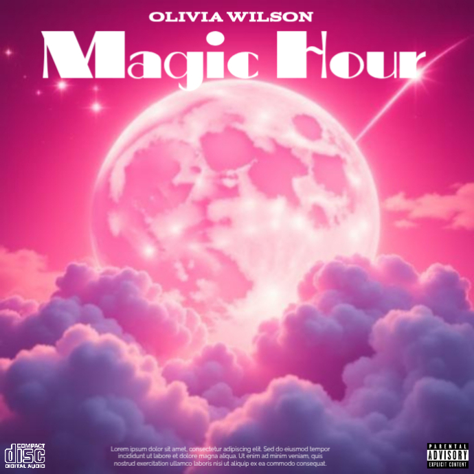 CD Mixtape/Album Cover Artwork Template | PosterMyWall