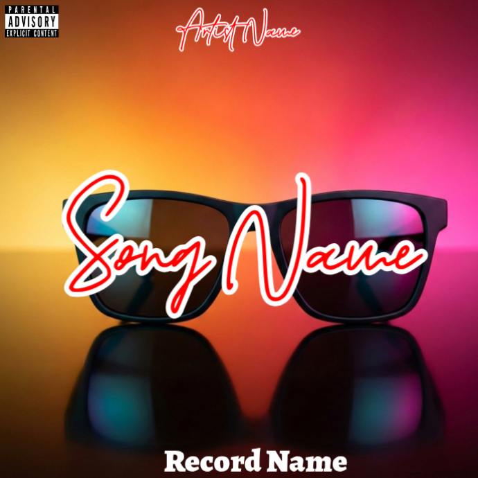 CD Mixtape Album Cover Artwork Template | PosterMyWall