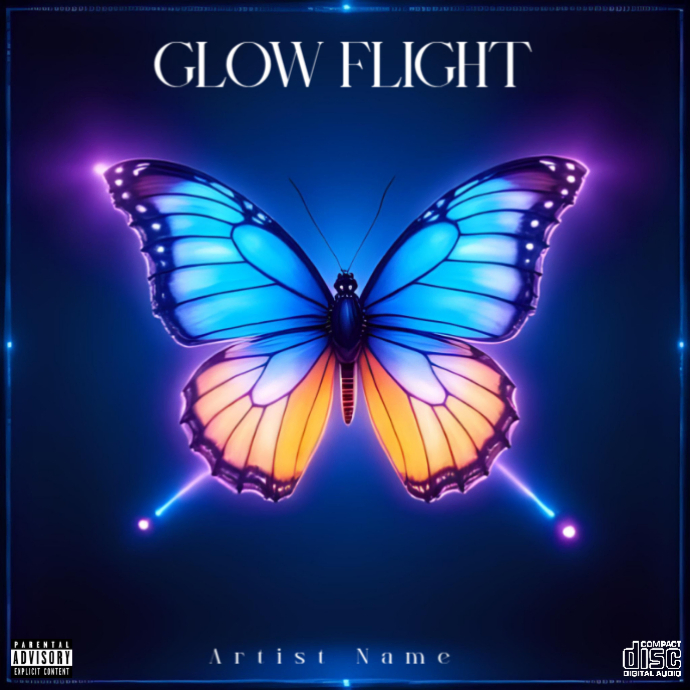 CD Mixtape/Album Cover Artwork Template | PosterMyWall