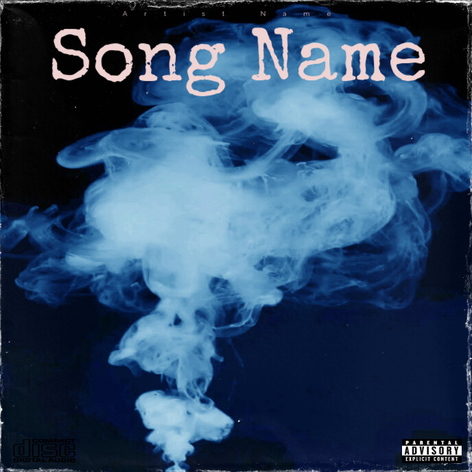 CD Mixtape/Album Cover Artwork Template | PosterMyWall