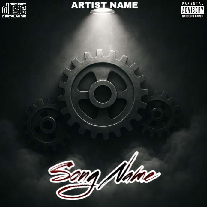 Copy of CD Mixtape/Album Cover Artwork Template | PosterMyWall