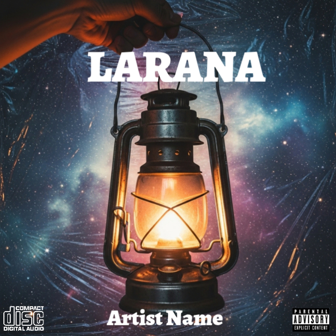 CD Mixtape/Album Cover Artwork Template | PosterMyWall