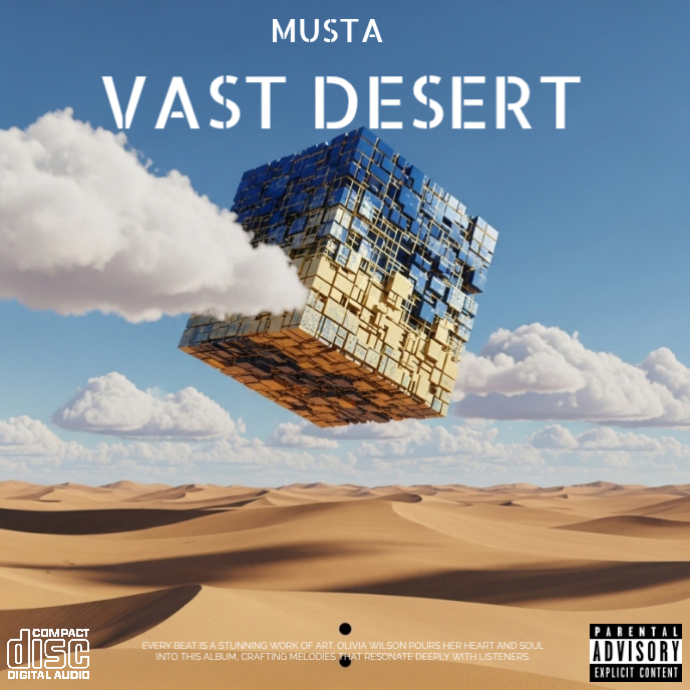 Plantilla de CD Mixtape/Album Cover Artwork Template | PosterMyWall